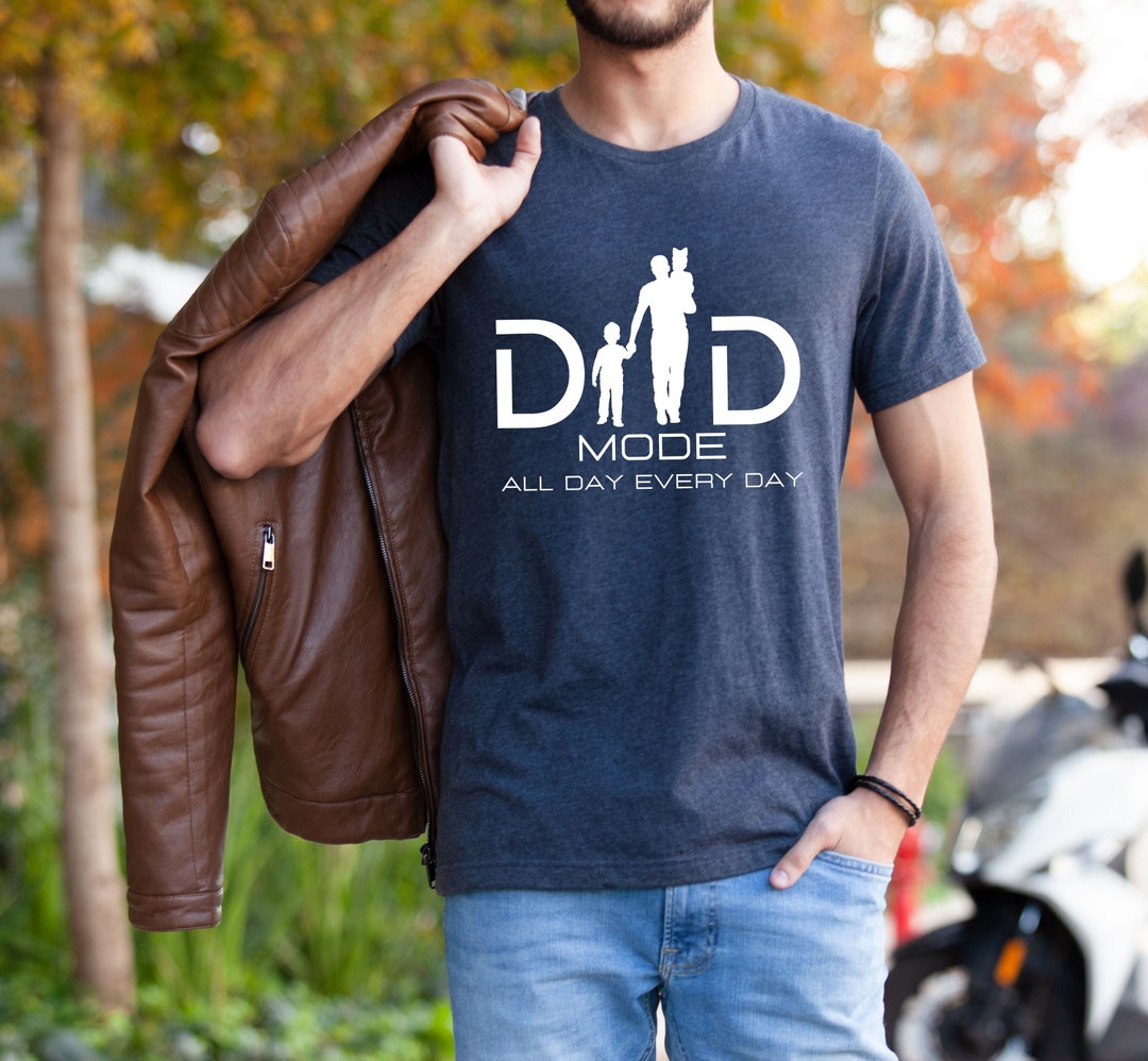 Dad Mode All Day Every Day Shirt, Father Mode Sweatshirt, Father Day ...