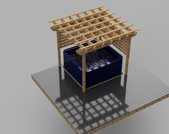 Custom 3D Models/custom Deck and House Design/custom Outdoor Patio ...