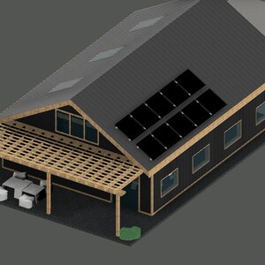 Custom Barndominiums Floor Plans/3d Models for Barndominiums/house ...
