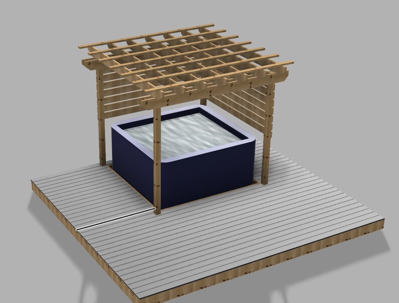 Custom 3D Models/custom Deck and House Design/custom Outdoor Patio ...