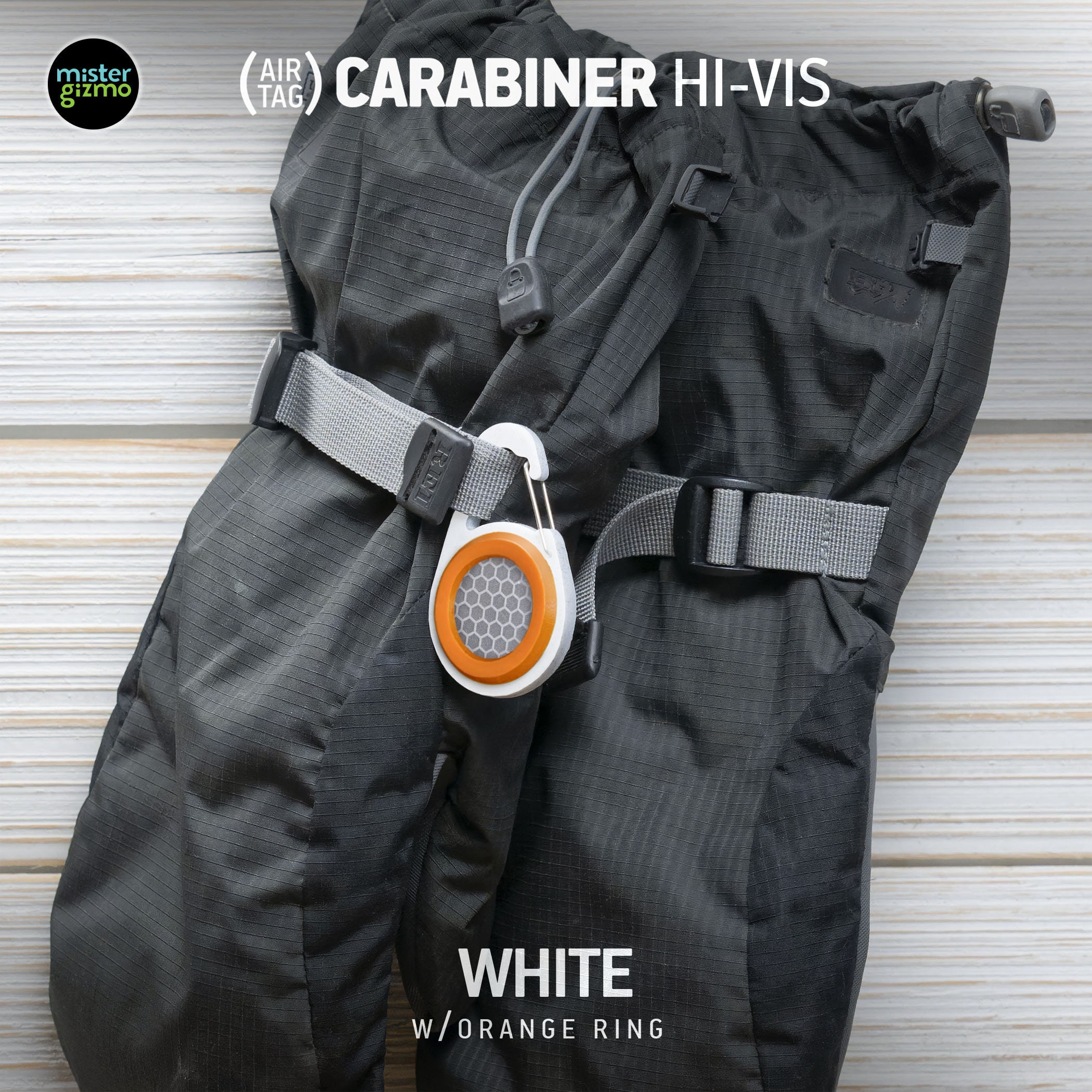 AirTag Carabiner, Hi-vis Series, AirTag Clip, AirTag Luggage Clip ...