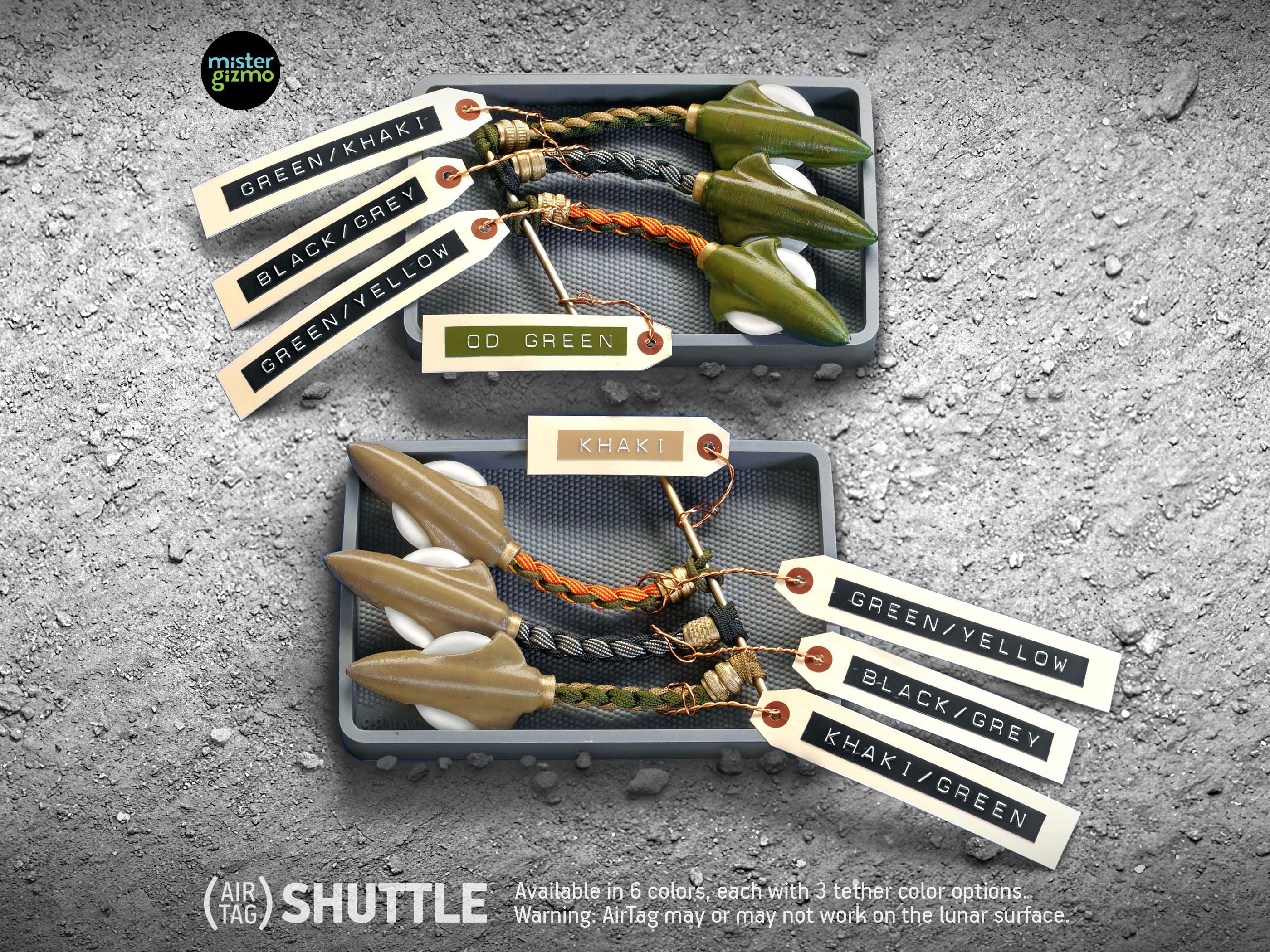 AirTag Shuttle, Attach the AirTag to Your Stuff, NASA, Rocket, Air Tag ...