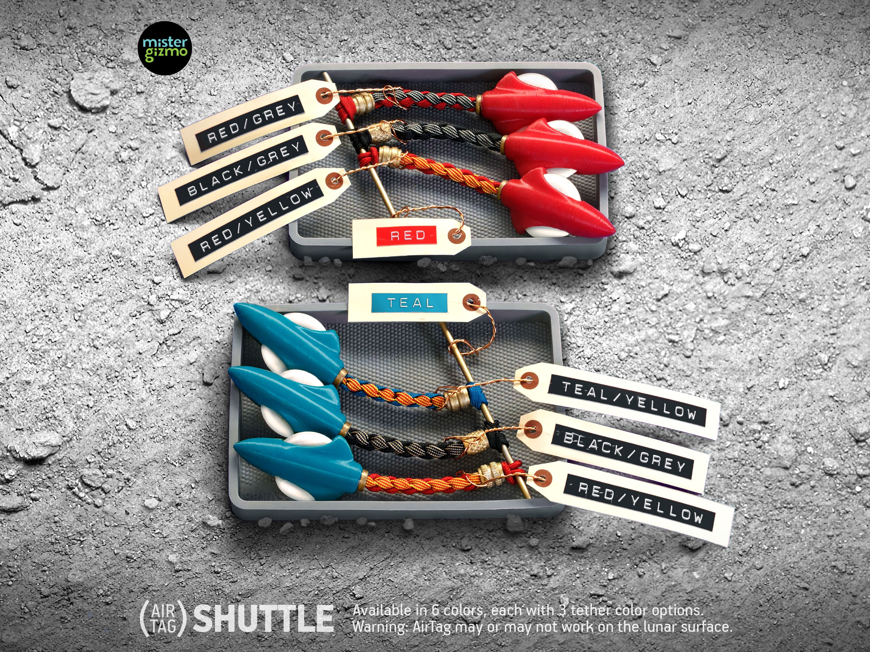 AirTag Shuttle, Attach the AirTag to Your Stuff, NASA, Rocket, Air Tag ...