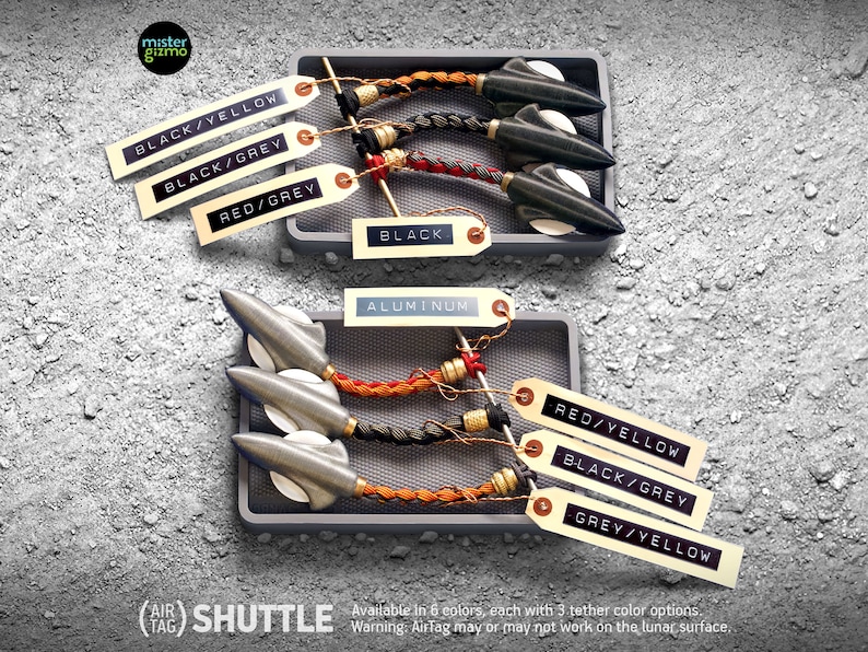 AirTag Shuttle, Attach the AirTag to Your Stuff, NASA, Rocket, Air Tag ...