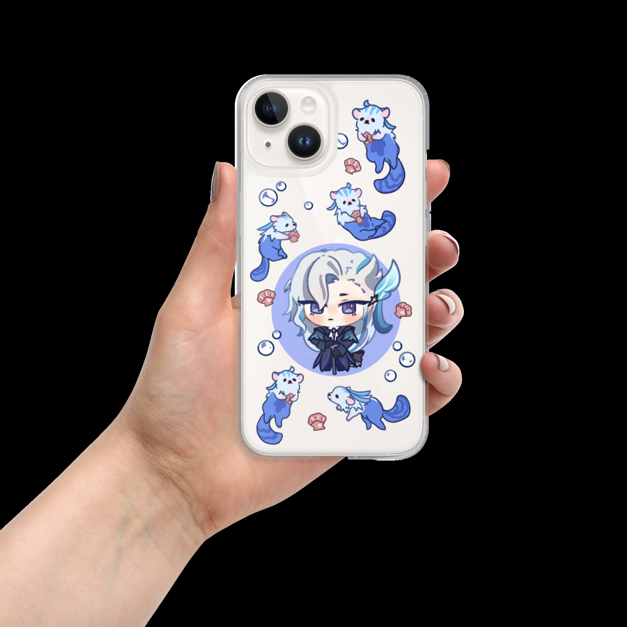 Genshin Impact Fontaine Neuvillette Otter Phonecase for iPhone - Etsy