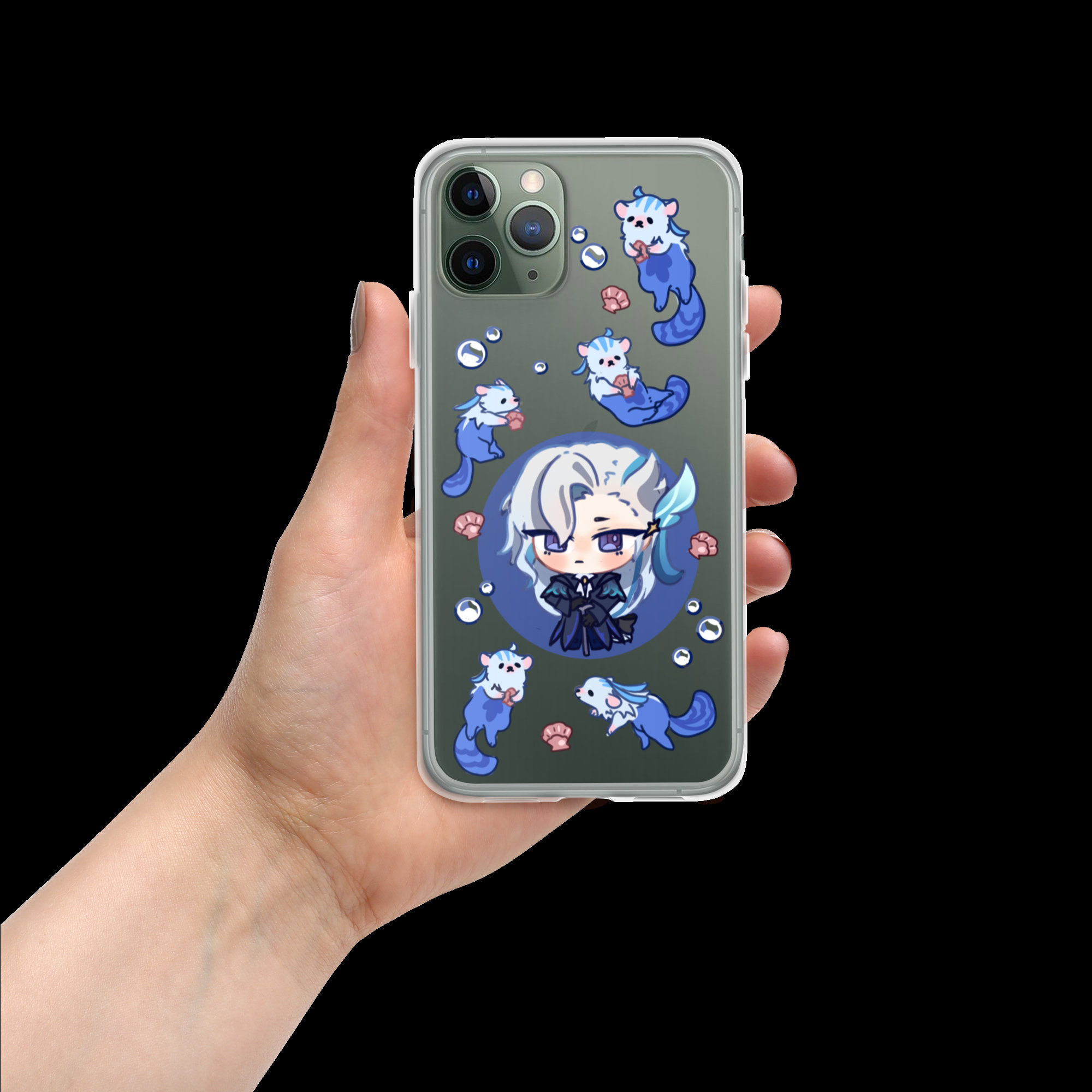 Genshin Impact Fontaine Neuvillette Otter Phonecase for iPhone - Etsy