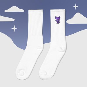 Genshin Impact Scarameow Scaramouche Embroidered Socks - Etsy