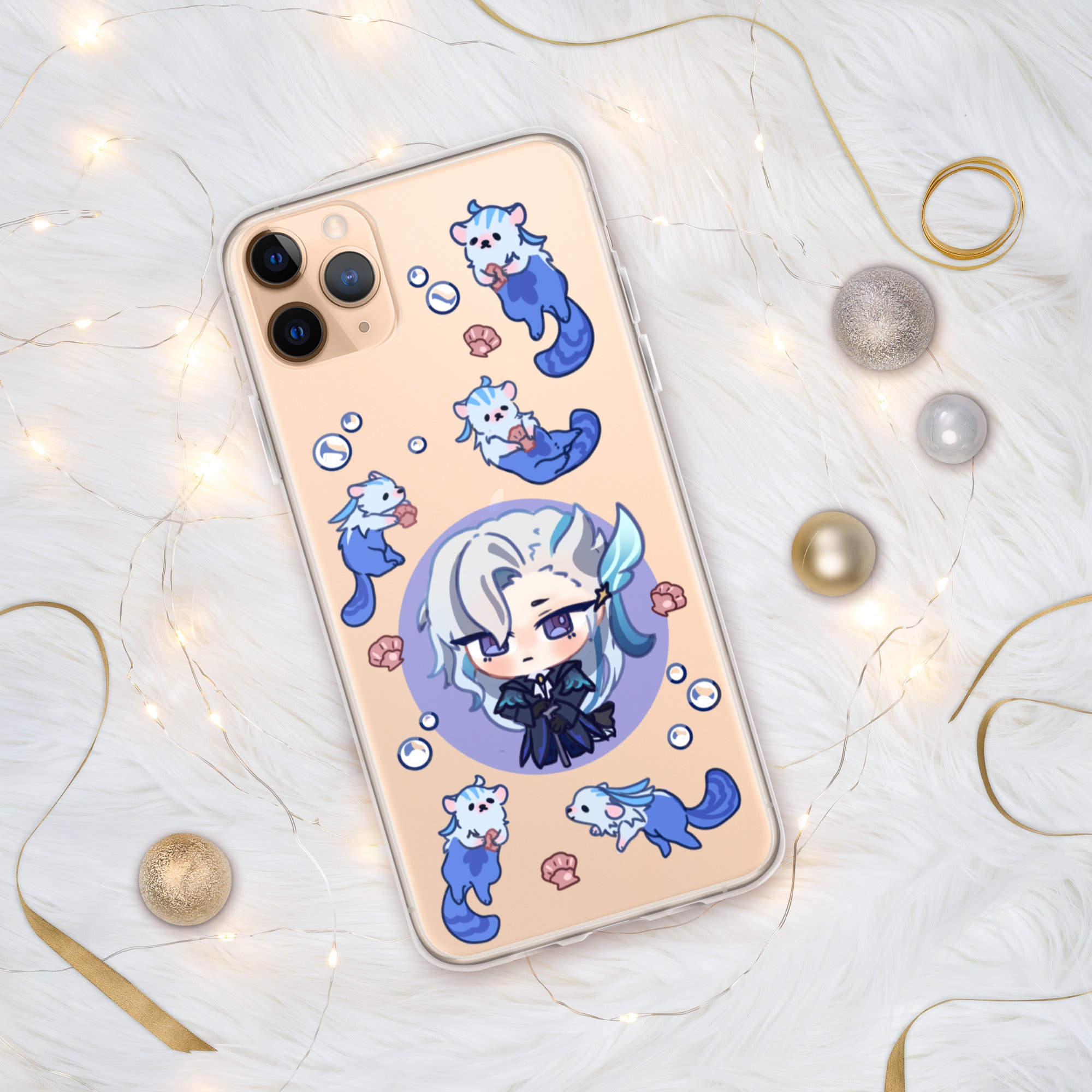Genshin Impact Fontaine Neuvillette Otter Phonecase for iPhone - Etsy
