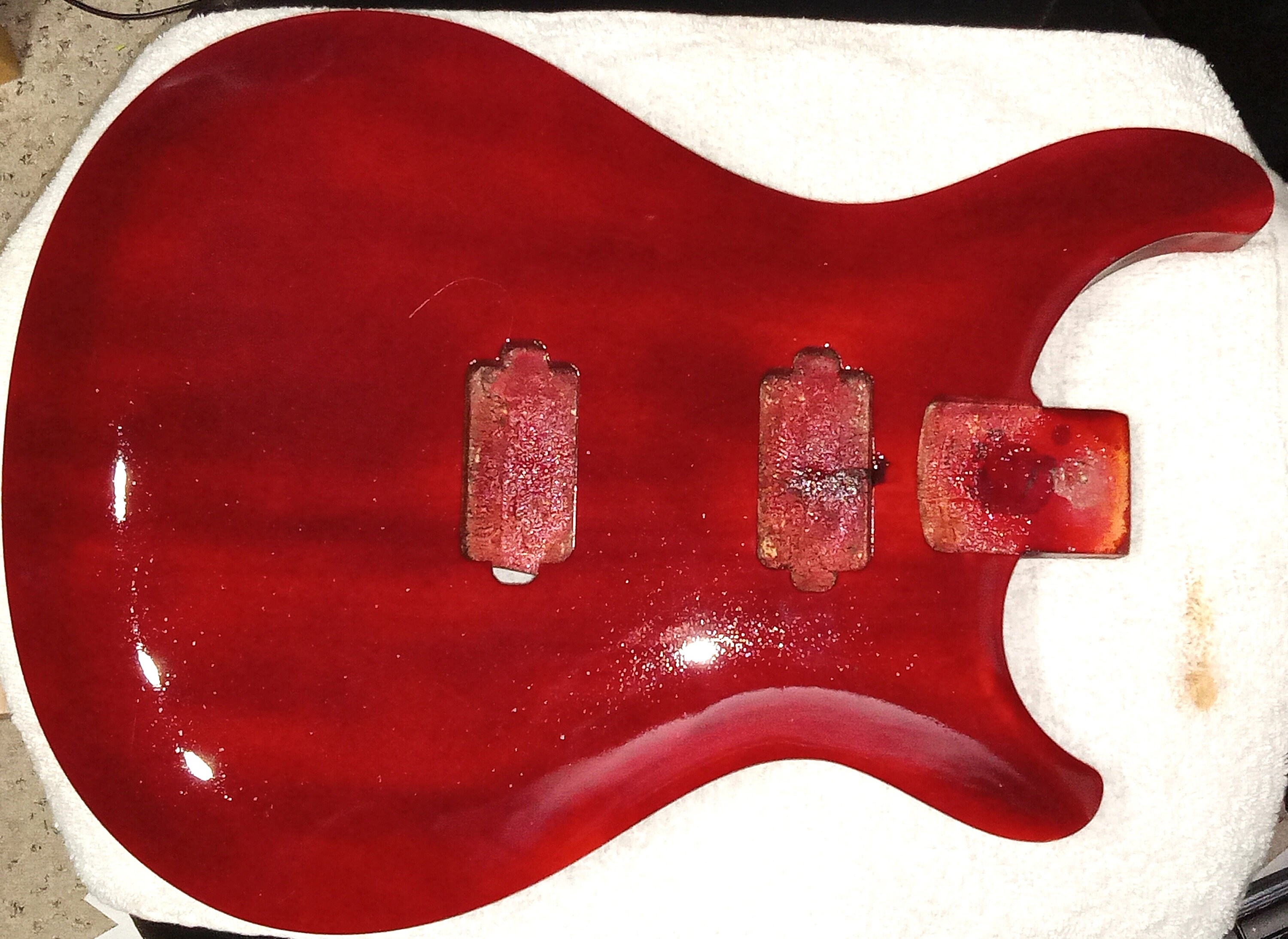 PRS Style Guitar Body Almost Finished - Etsy