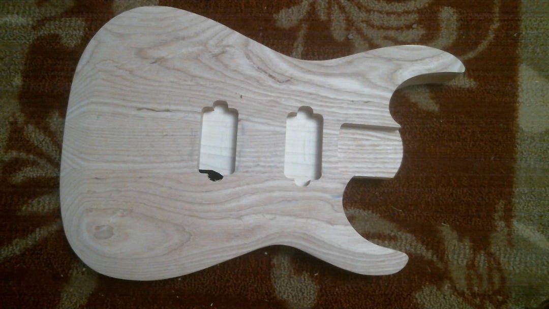 Strat Style Guitar Body With Humbuckers - Etsy
