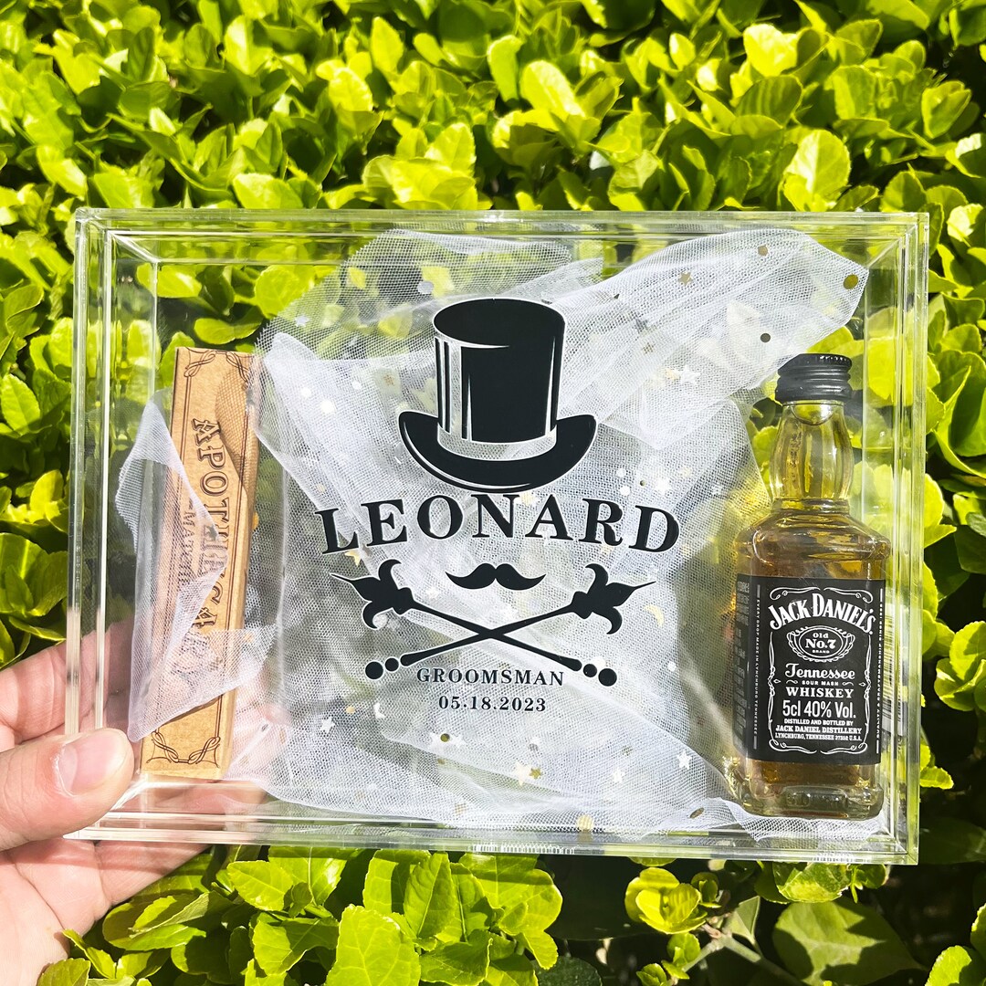 Personalized Acrylic Box, Acrylic Box With Lid, Personalized Gift Box ...