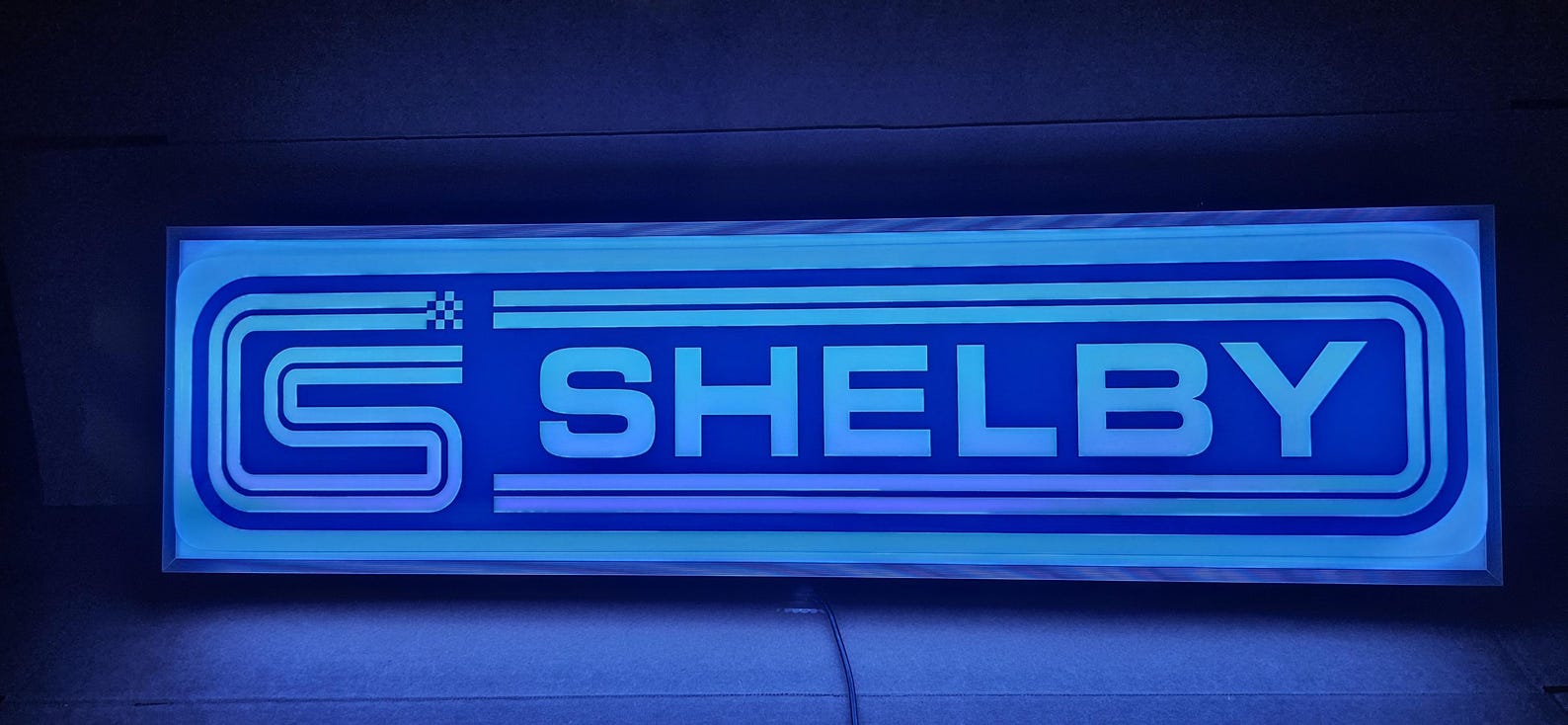 Officially Licensed Shelby LED Light up Sign - Etsy
