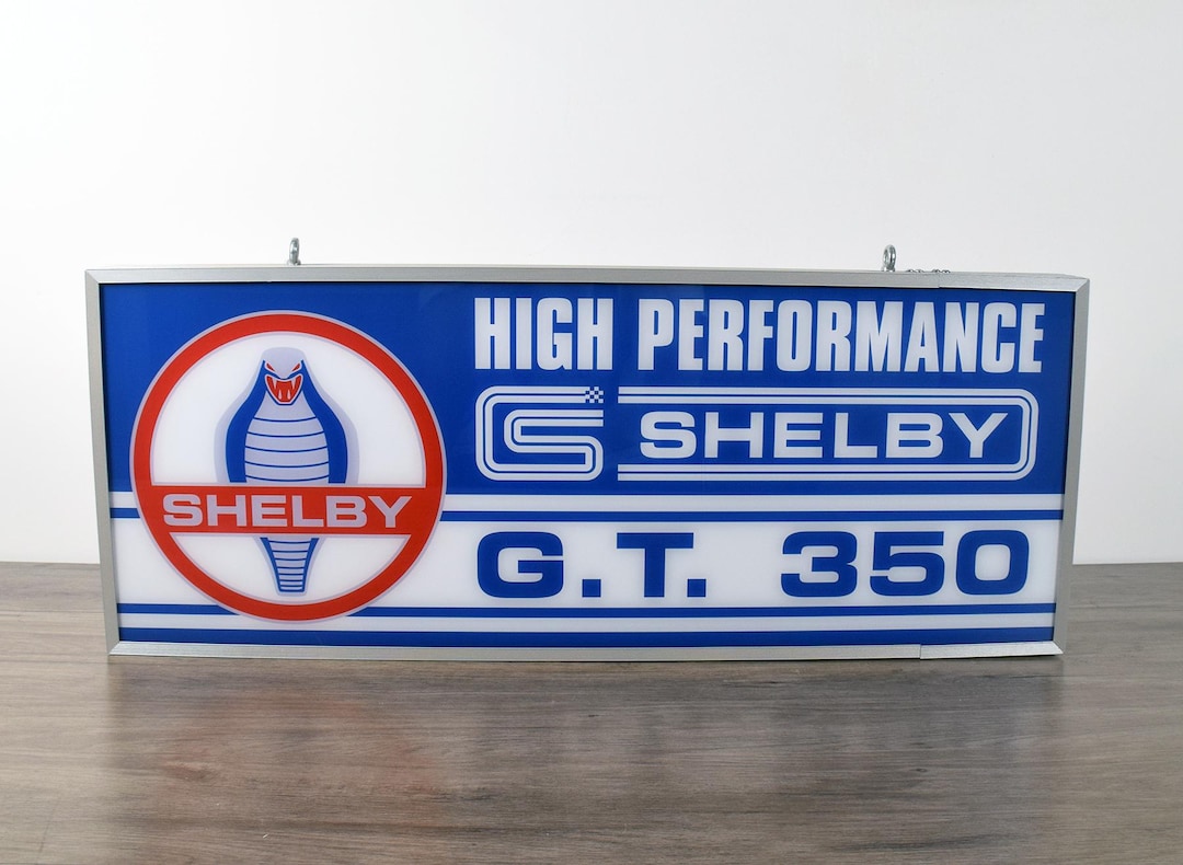 Officially Licensed Shelby High Performance GT350 LED Light up Sign - Etsy