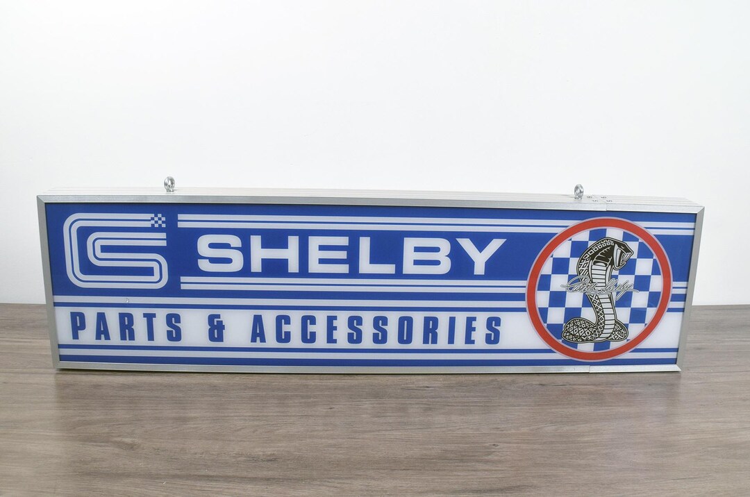 Officially Licensed Shelby Parts and Accessories LED Light up Sign - Etsy