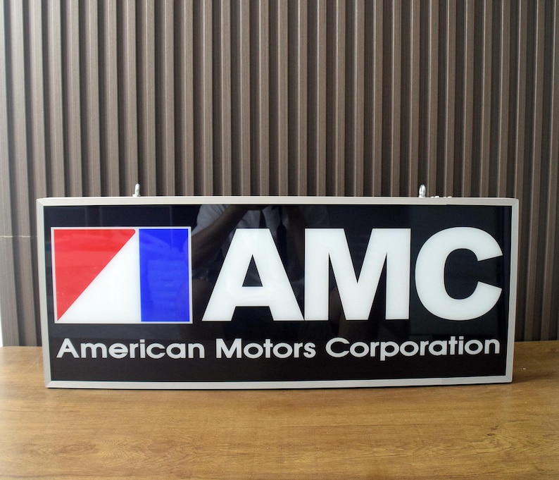 Officially Licensed AMC American Motors Corporation LED Light up Sign ...