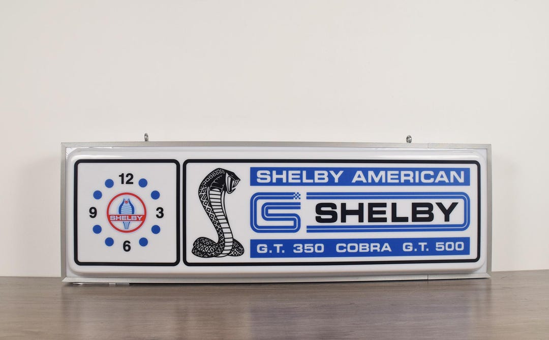 Officially Licensed Shelby American GT500 GT350 Cobra LED Light up ...