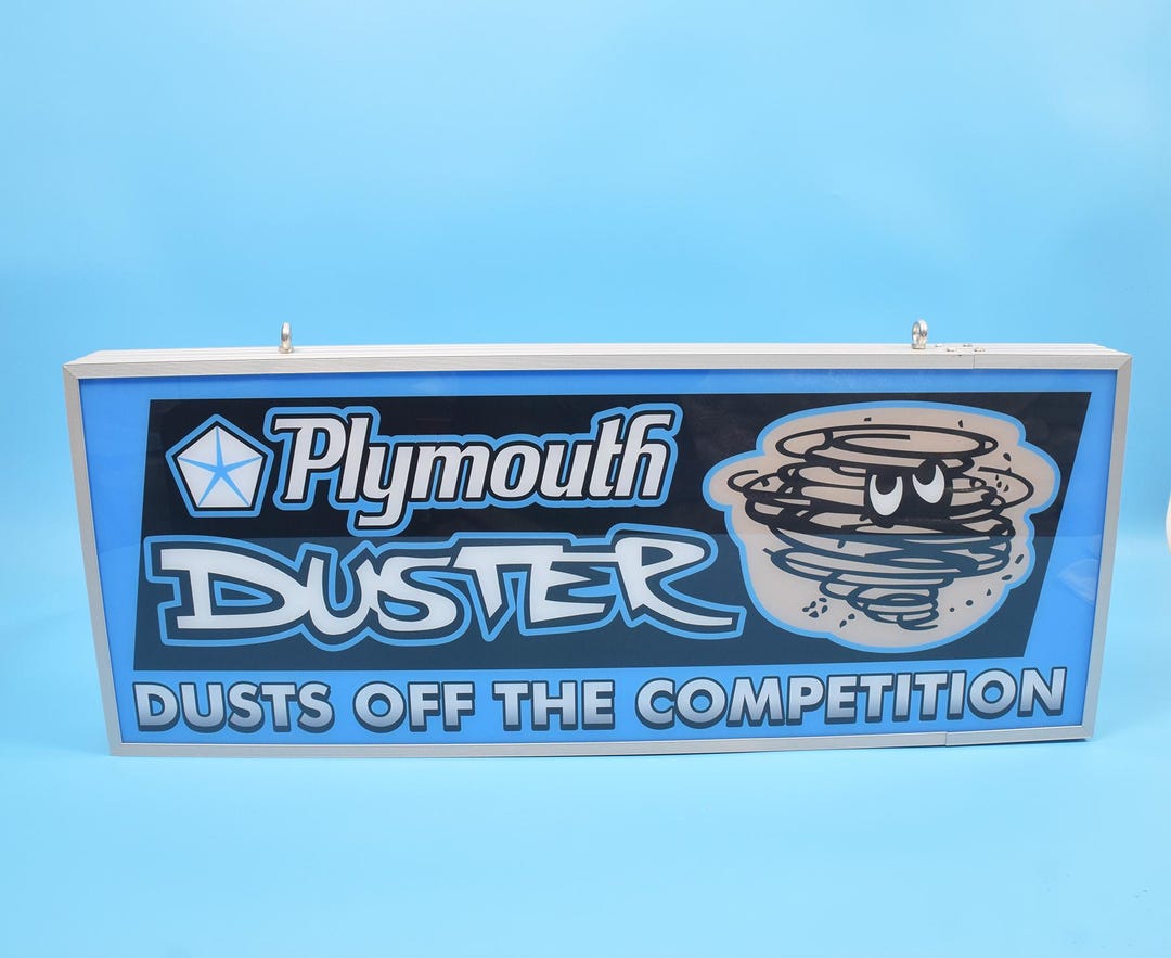 Officially Licensed Plymouth Duster "dusts off the Competition" Led ...