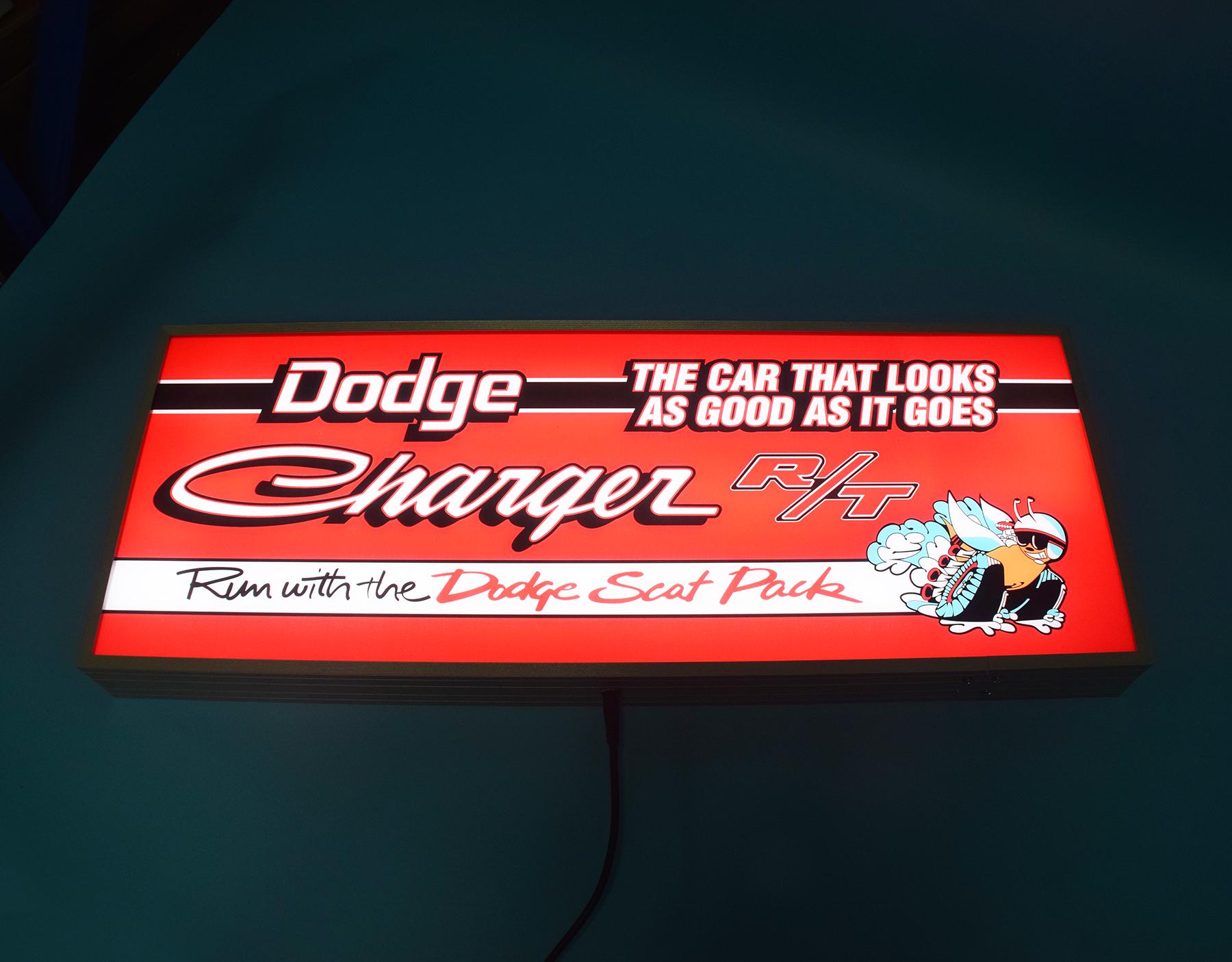 Officially Licensed Dodge Charger R/T "run With the Dodge Scat Pack ...