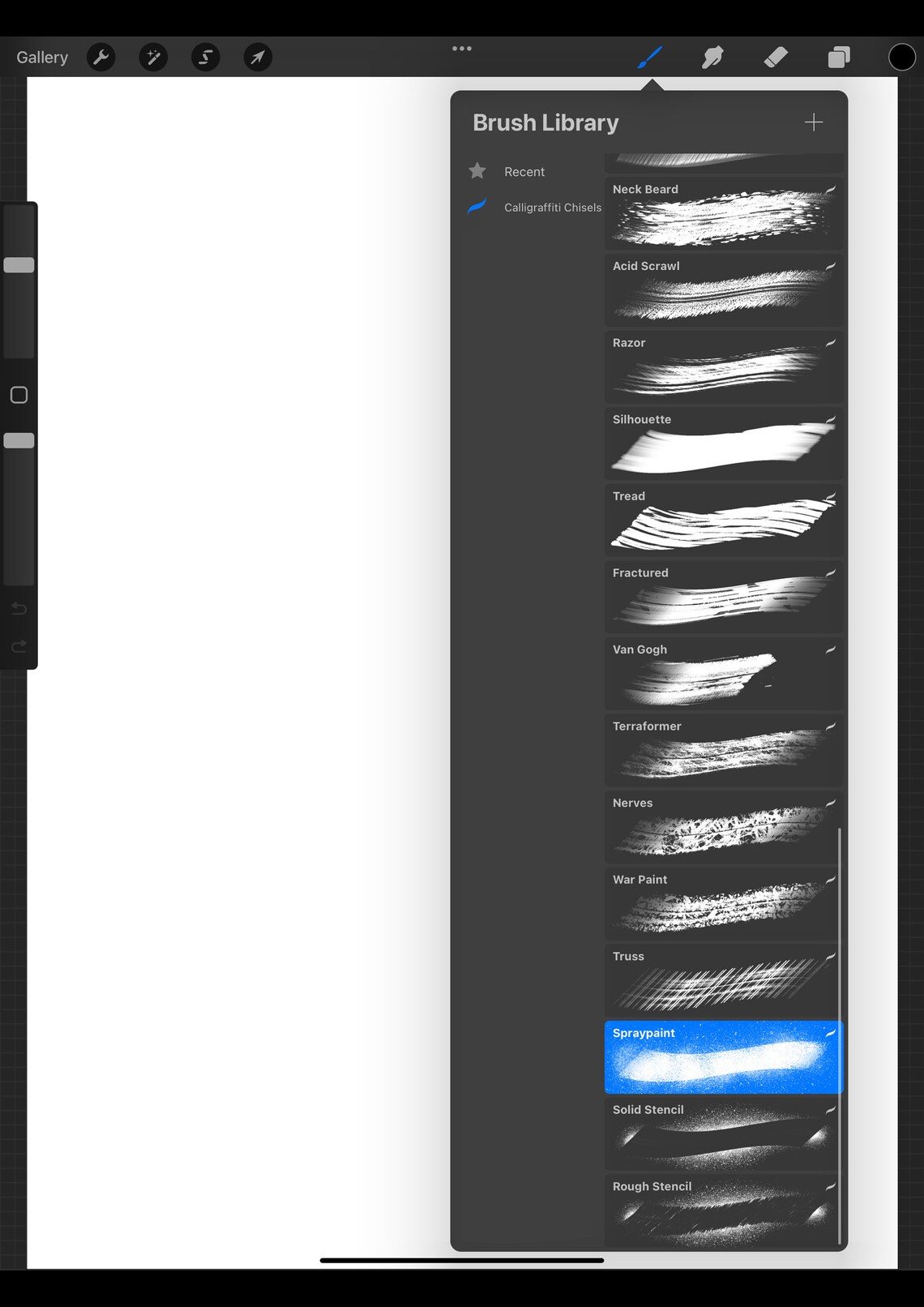 Procreate Calligraphy Chisel Brushes , Digital Art, Tattoo Design - Etsy