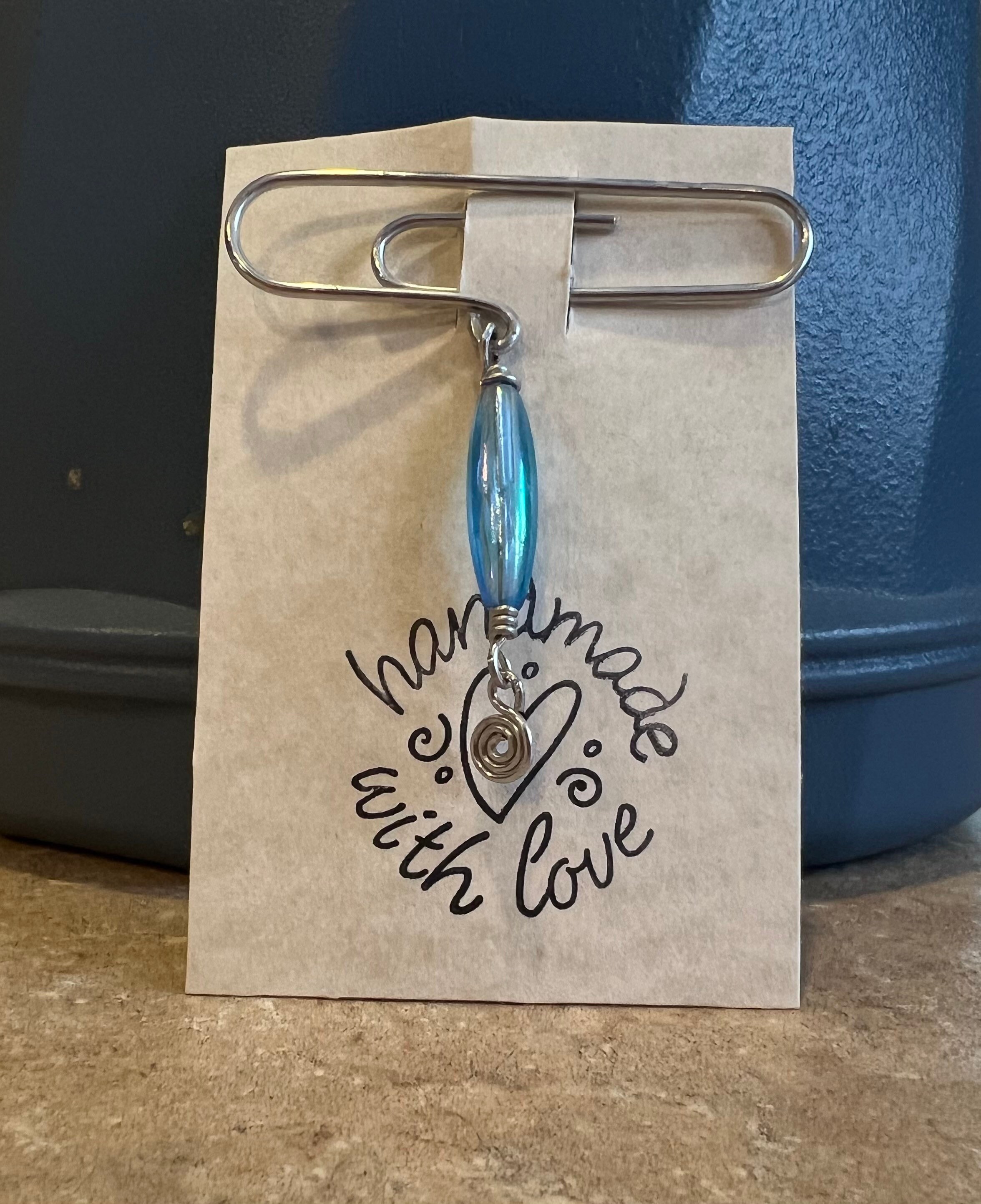 Charm Paper Clip Book Mark Planner Accessories - Etsy
