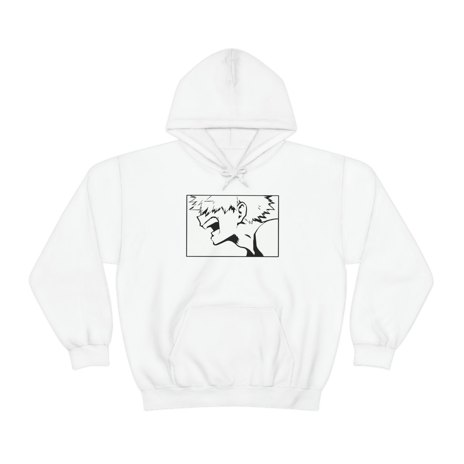 Anime Hoodie | Anime Character Hoodie | Manga Hoodie | Anime Line Art ...
