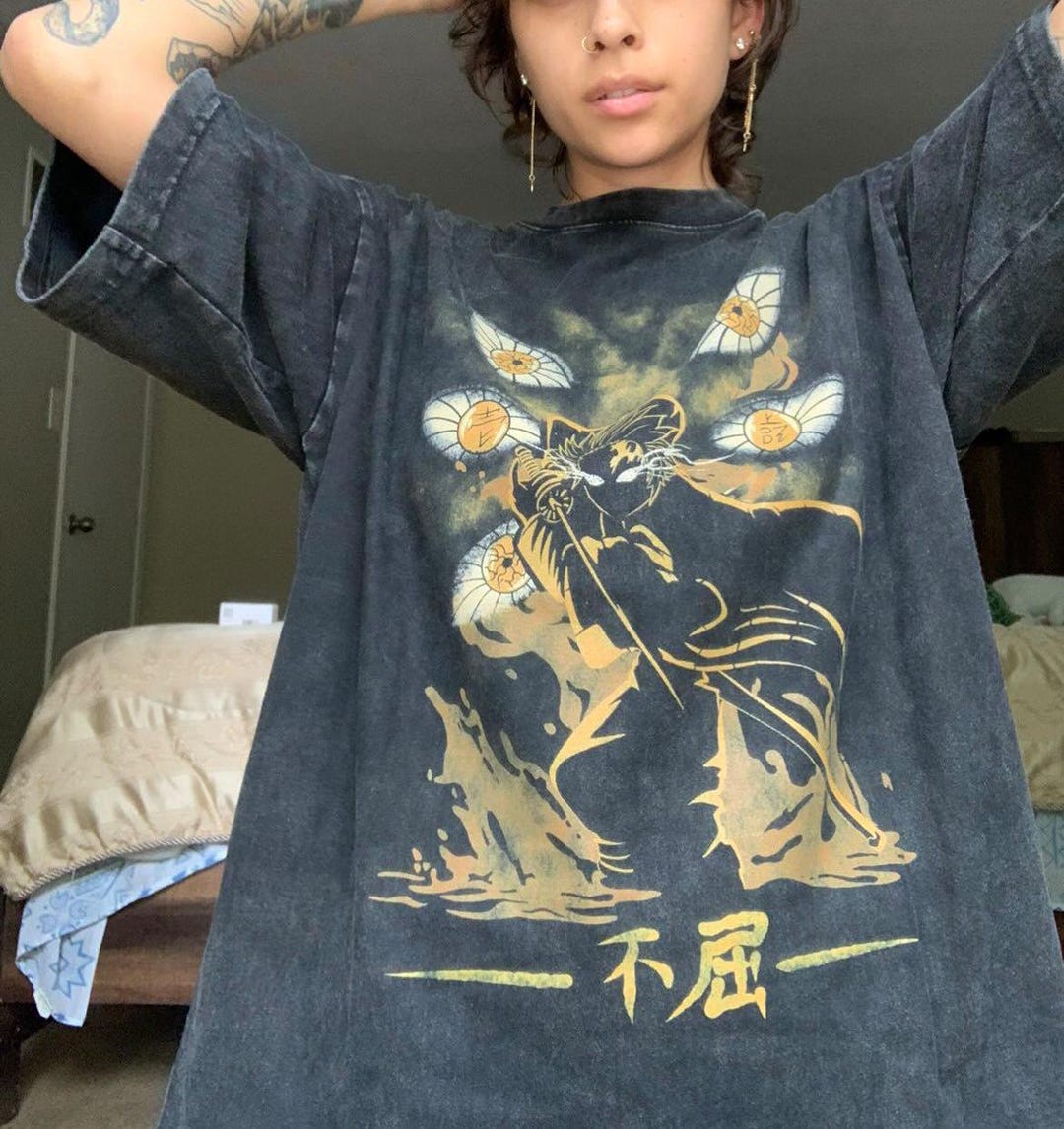 Upper Moon Rank One T-shirt, Streetwear Unisex Oversized Snow Wash ...