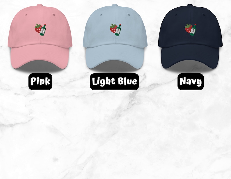 Strawberry Soju | Soju Hat | Korean Hat | Soju Cap | Soju | Soju ...