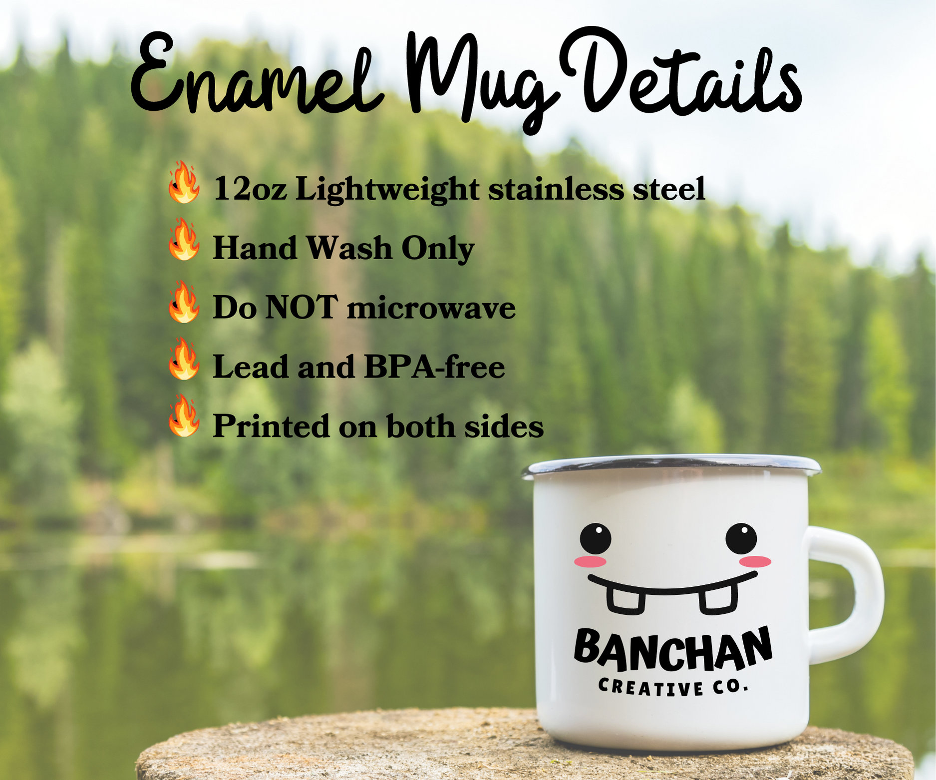 Korean Appa Bear Enamel Mug Korean Dad Gift Appa Gift - Etsy