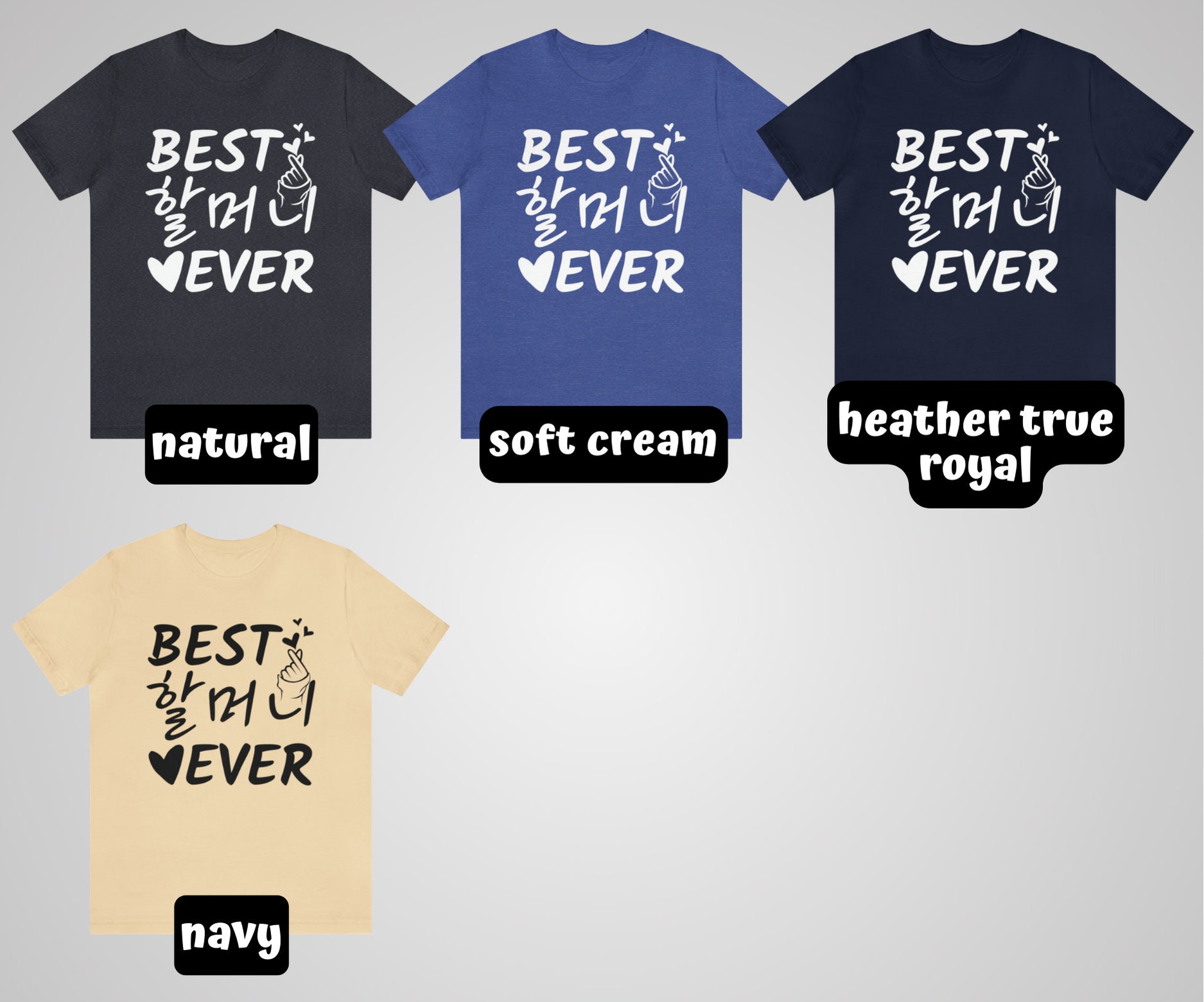 Korean Grandma Shirt | Halmoni Gift | Halmeoni Gift | Korean Grandma ...