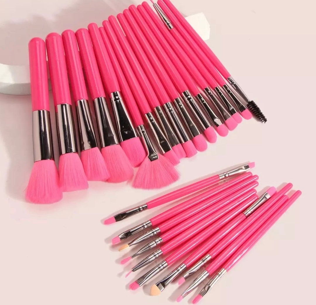 The Ultimate Baddie Brush Set (20 Pieces) - Makeup Brush Set - Eyeshadow Brush - Lip Brush - Etsy