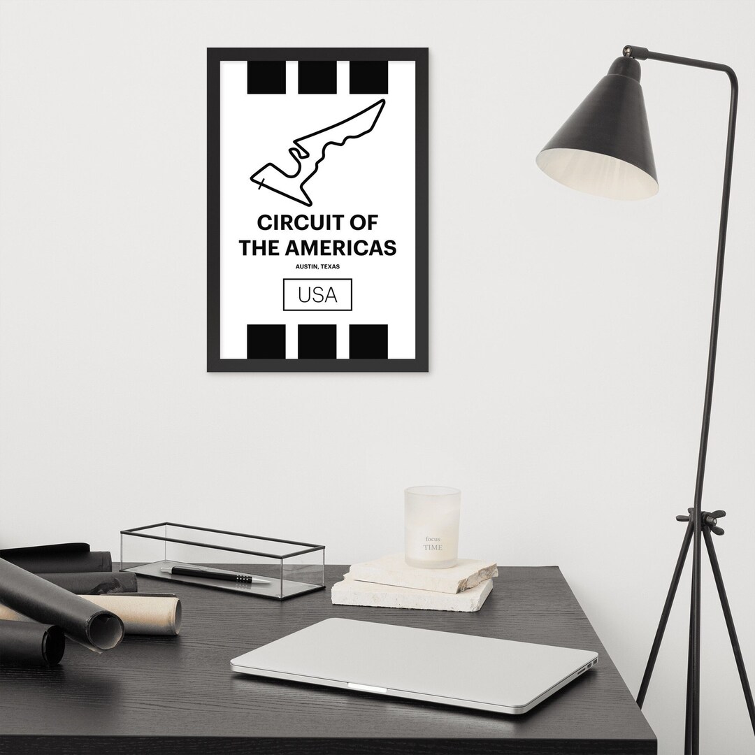 Circuit of the Americas COTA Download Formula 1 Poster Formula 1 Print ...