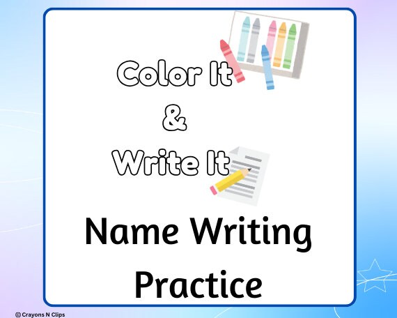 Personalized Name Writing Worksheet, Custom Name Tracer Page,first-last ...