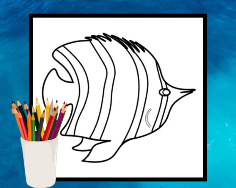 Sea Animals Coloring Pages, Kids Coloring Pages, Ocean Animals Coloring ...
