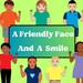 Diverse Kids Clipart, Smiling and Waving Clipart, Happy Multicultural ...