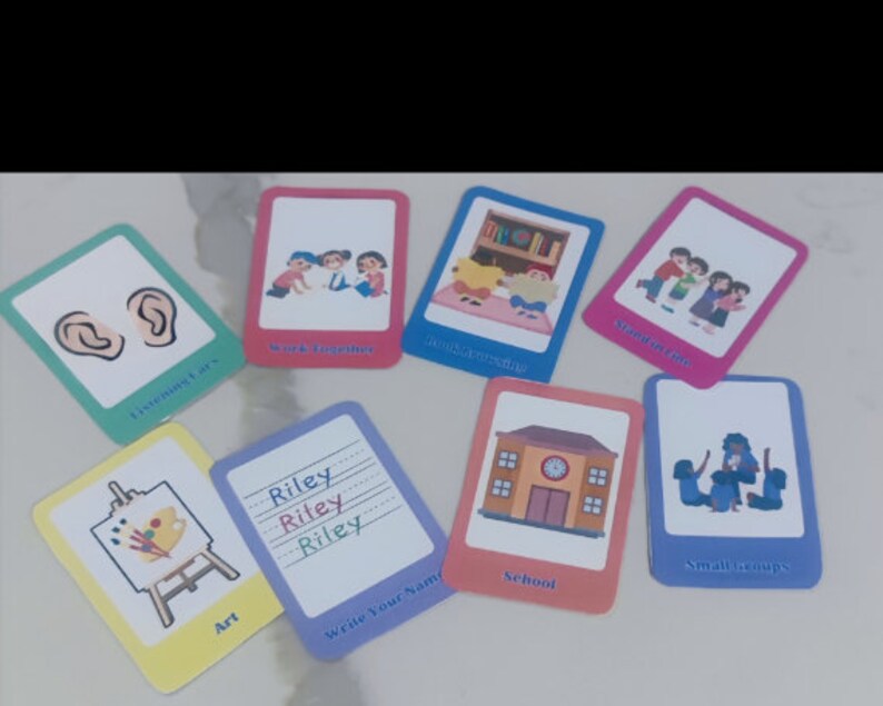 Kindergarten Readiness Flashcards, Kindergarten Flashcards, Back to ...