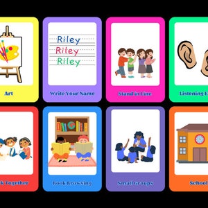 Kindergarten Readiness Flashcards, Kindergarten Flashcards, Back to ...