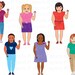 Diverse Kids Clipart, Smiling and Waving Clipart, Happy Multicultural ...