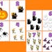Halloween Counting Cards , Counting Cards 1-20 , Counting With ...