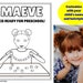 Customized Preschool Coloring Book, Printable Back to School Coloring ...