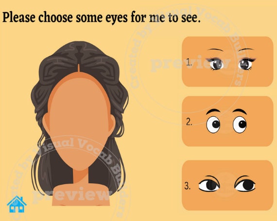 Five Senses Interactive Exploration Identify 5 Senses Body - Etsy