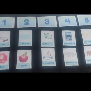 Syllable Sorting Flashcards, Syllable Counting Cards, Clap the ...
