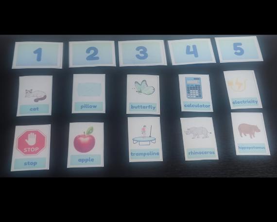 Syllable Sorting Flashcards, Syllable Counting Cards, Clap the ...