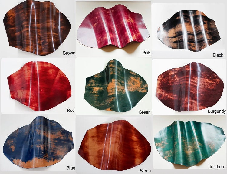 Marbled Rocado Shell Cordovan Bifold - Etsy