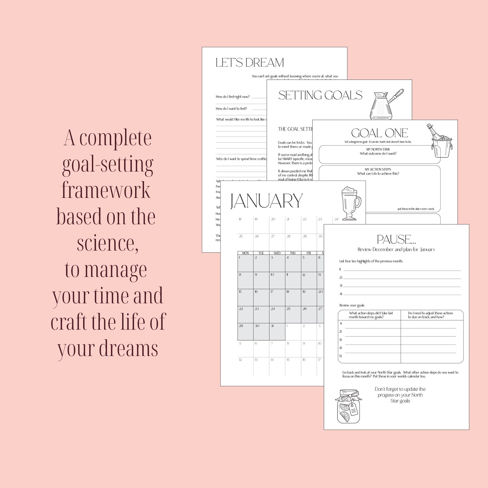 Fun 2024 Planner, 2024 Diary, 2024 Printable Planner, Printable Diary ...