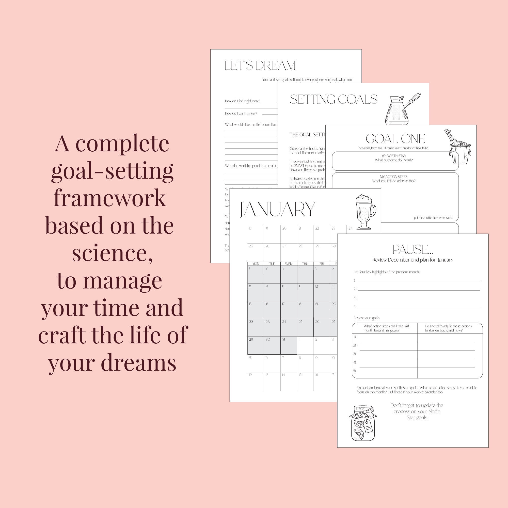 Fun 2024 Planner, 2024 Diary, 2024 Printable Planner, Printable Diary ...