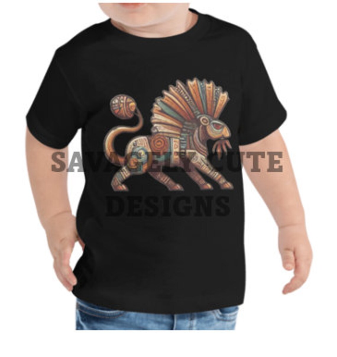 12 Digital Clip Art Images- Mythical Aztec Beasts - 300DPI Transparent ...