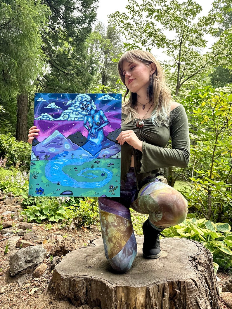 Pacha Mama Matte Poster - Etsy