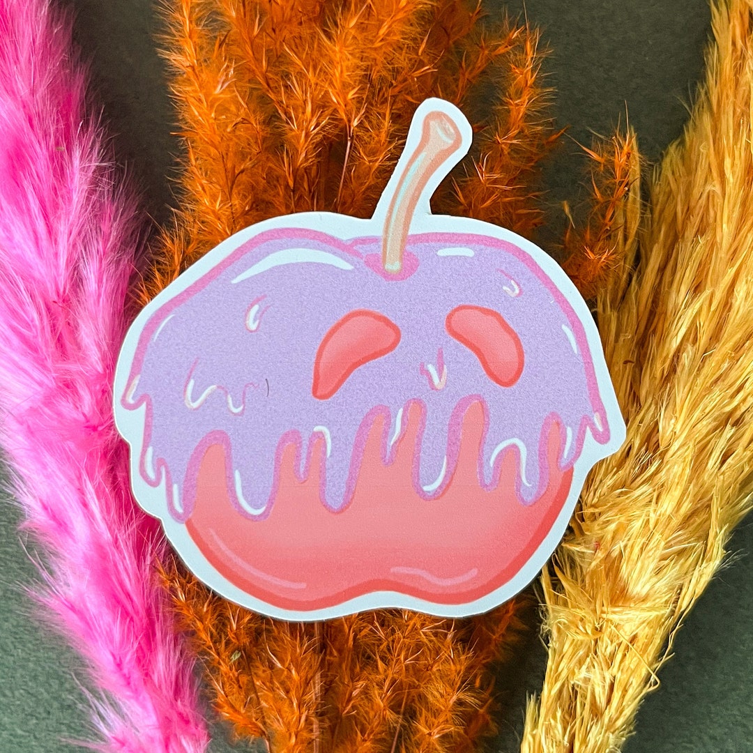 Poisoned Apple Sticker - Etsy