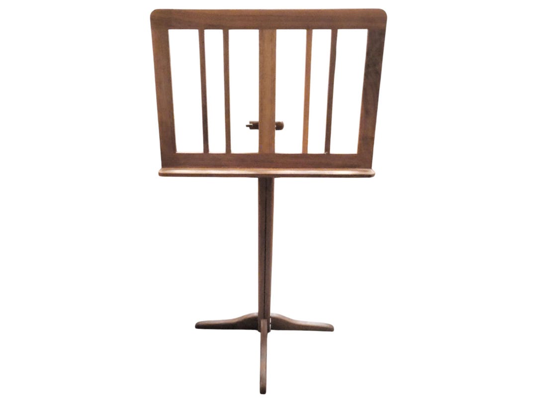 1989 K&M 116/1 Walnut Music Stand - Etsy