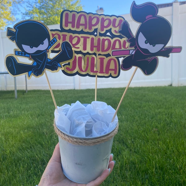 Ninja Centerpiece - Etsy
